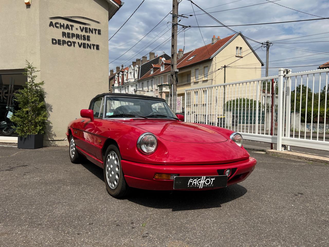 VINCENT FACHOT AUTOMOBILES - ALFA ROMEO-SPIDER-Spider 2.0 - 126 . PHASE 2