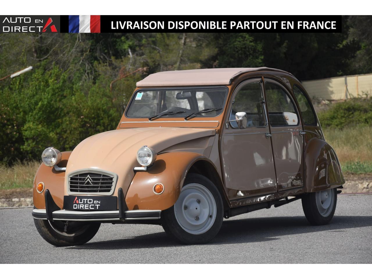 AUTO EN DIRECT CÔTE D AZUR - CITROEN-2CV- BERLINE