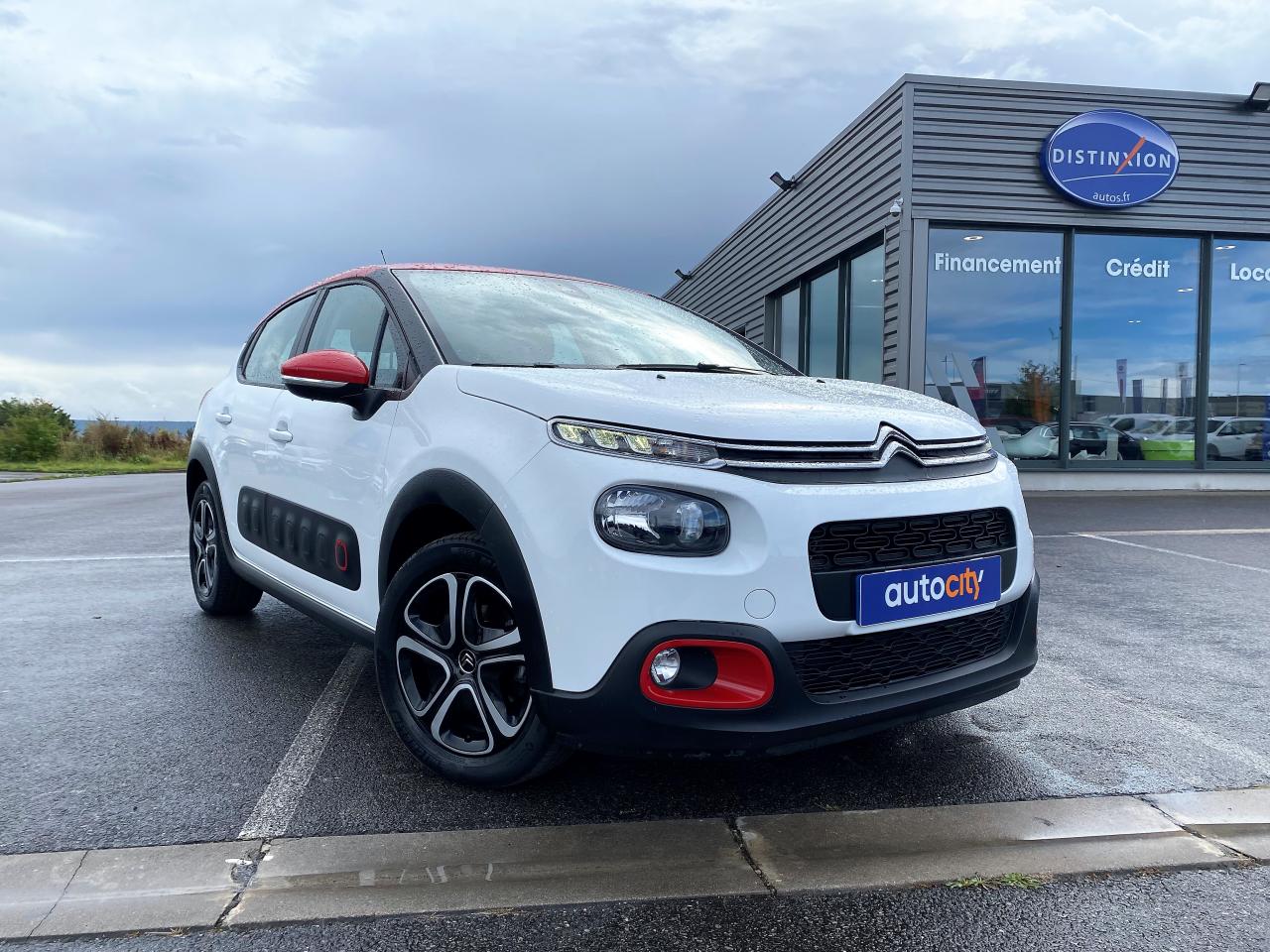 Groupe PWA / AUTO CITY - CITROEN-C3- 1.2 PureTech 12V - 83 S&S 2016 BERLINE Shine PHASE 2