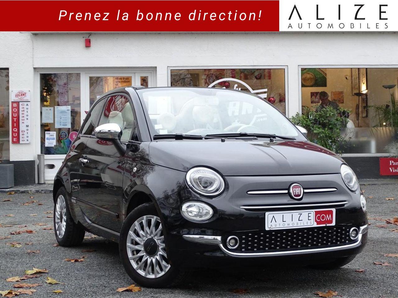 ALIZE AUTOMOBILES - FIAT-500-II (2) C 1.2 8V 69 LOUNGE DUALOGIC