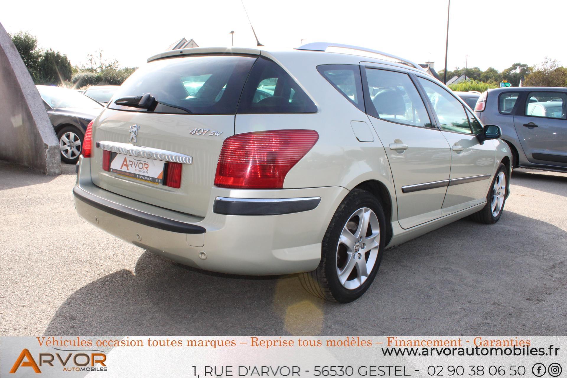 ARVOR AUTOMOBILES - PEUGEOT-407- SW 2.0 HDi 136 Griffe