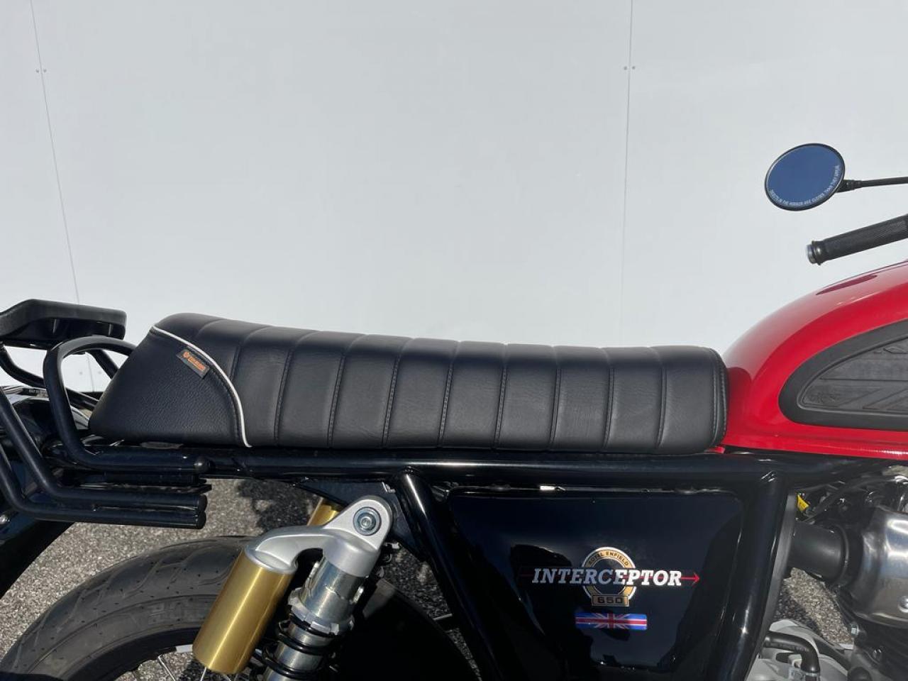 SUD EST AUTOMOBILES - ROYAL ENFIELD-INTERCEPTOR-Canyon Red