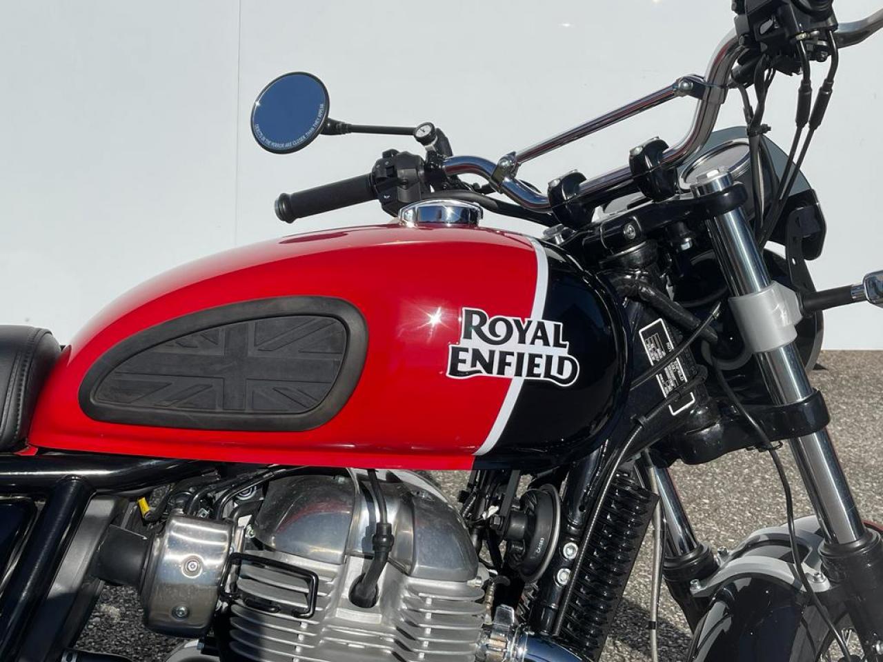 SUD EST AUTOMOBILES - ROYAL ENFIELD-INTERCEPTOR-Canyon Red