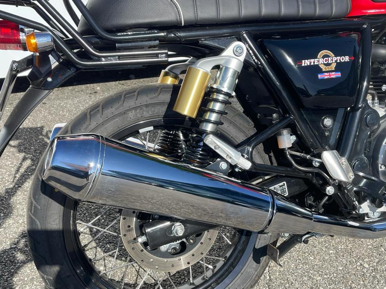 SUD EST AUTOMOBILES - ROYAL ENFIELD-INTERCEPTOR-Canyon Red