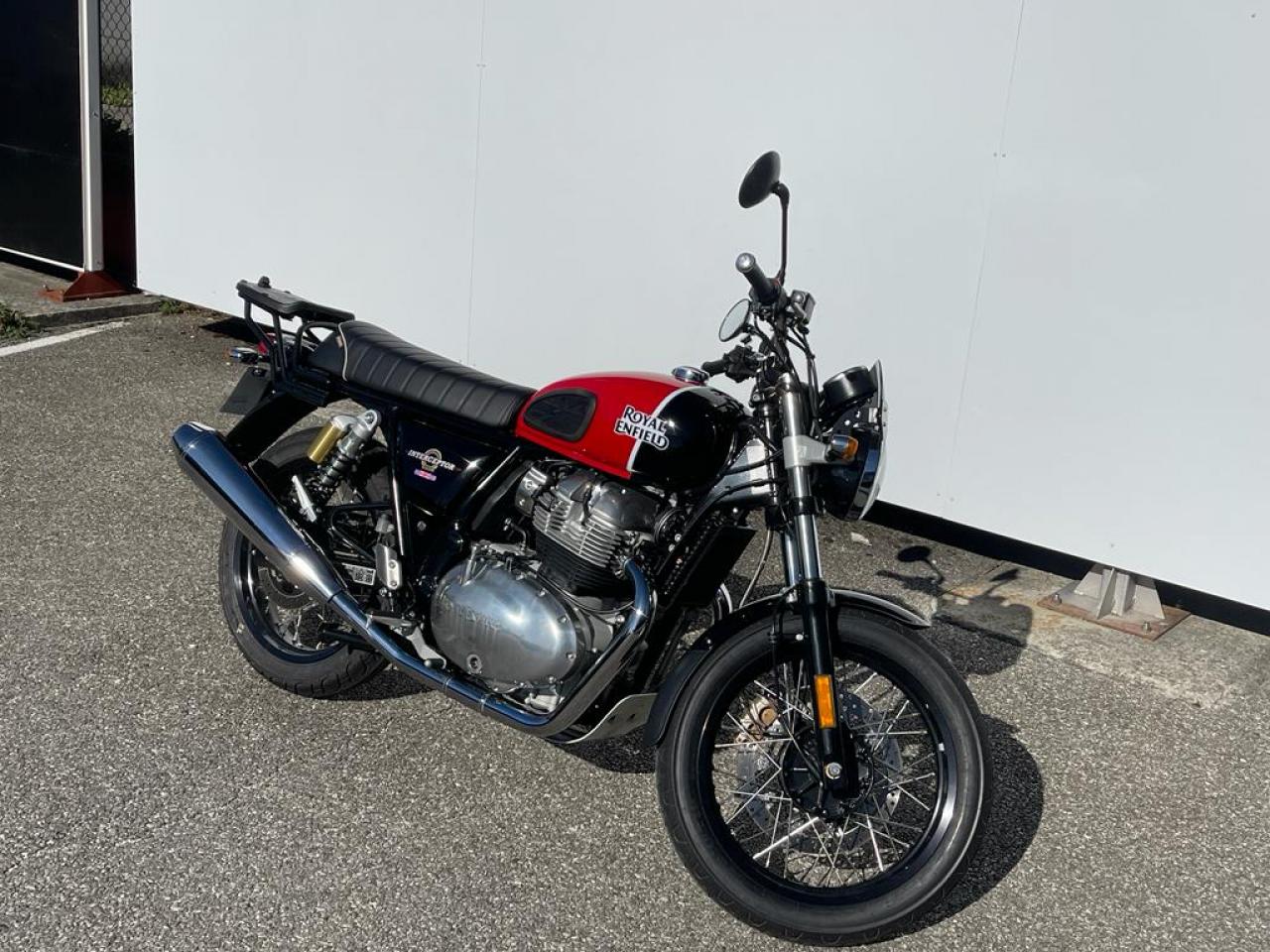 SUD EST AUTOMOBILES - ROYAL ENFIELD-INTERCEPTOR-Canyon Red