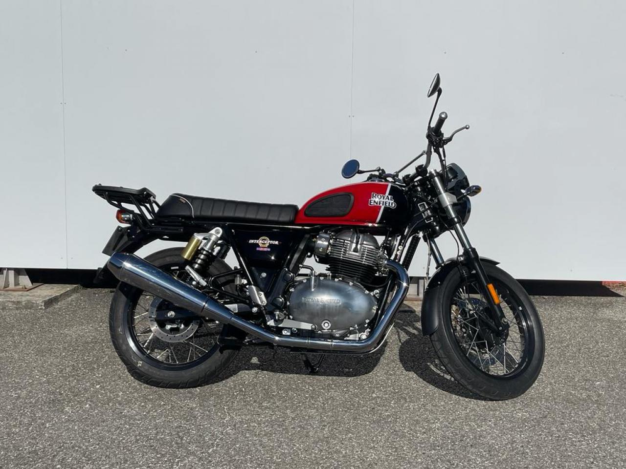 SUD EST AUTOMOBILES - ROYAL ENFIELD-INTERCEPTOR-Canyon Red